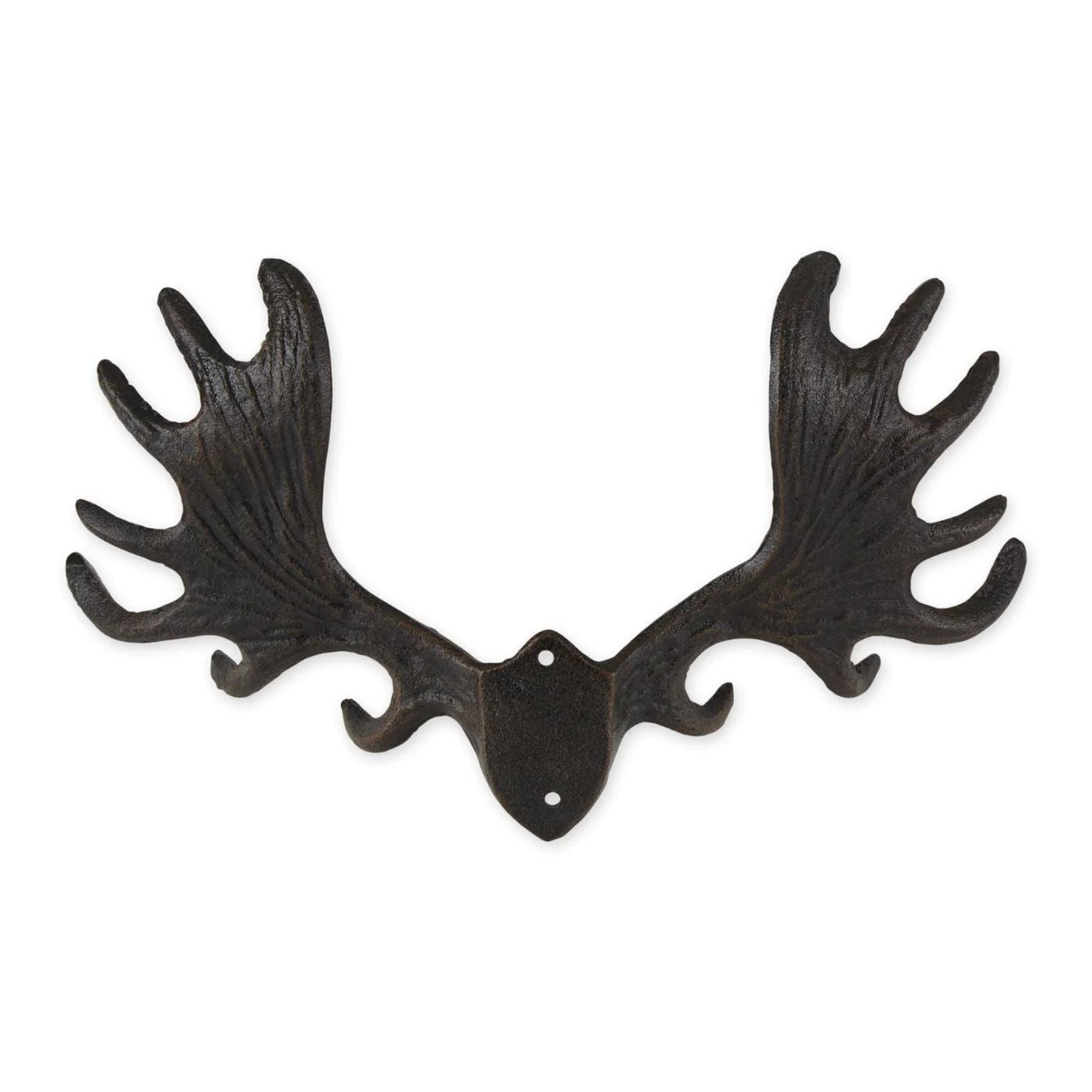 Antler 12-Hook Cast Iron Wall Mount