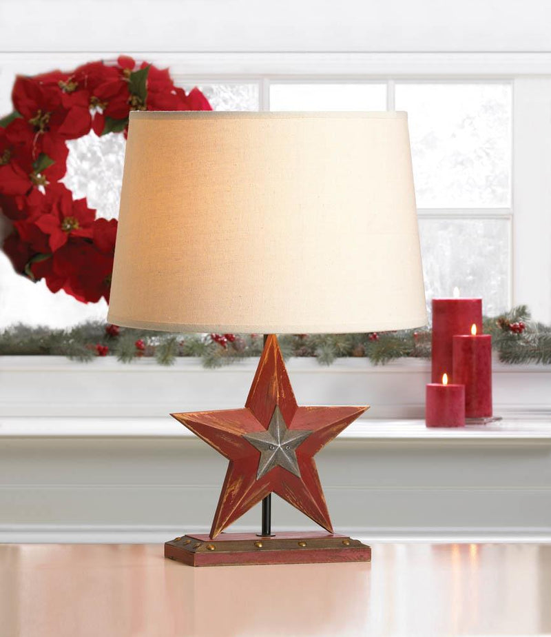 Red Star Table Lamp | Lighting | Saunni Bee